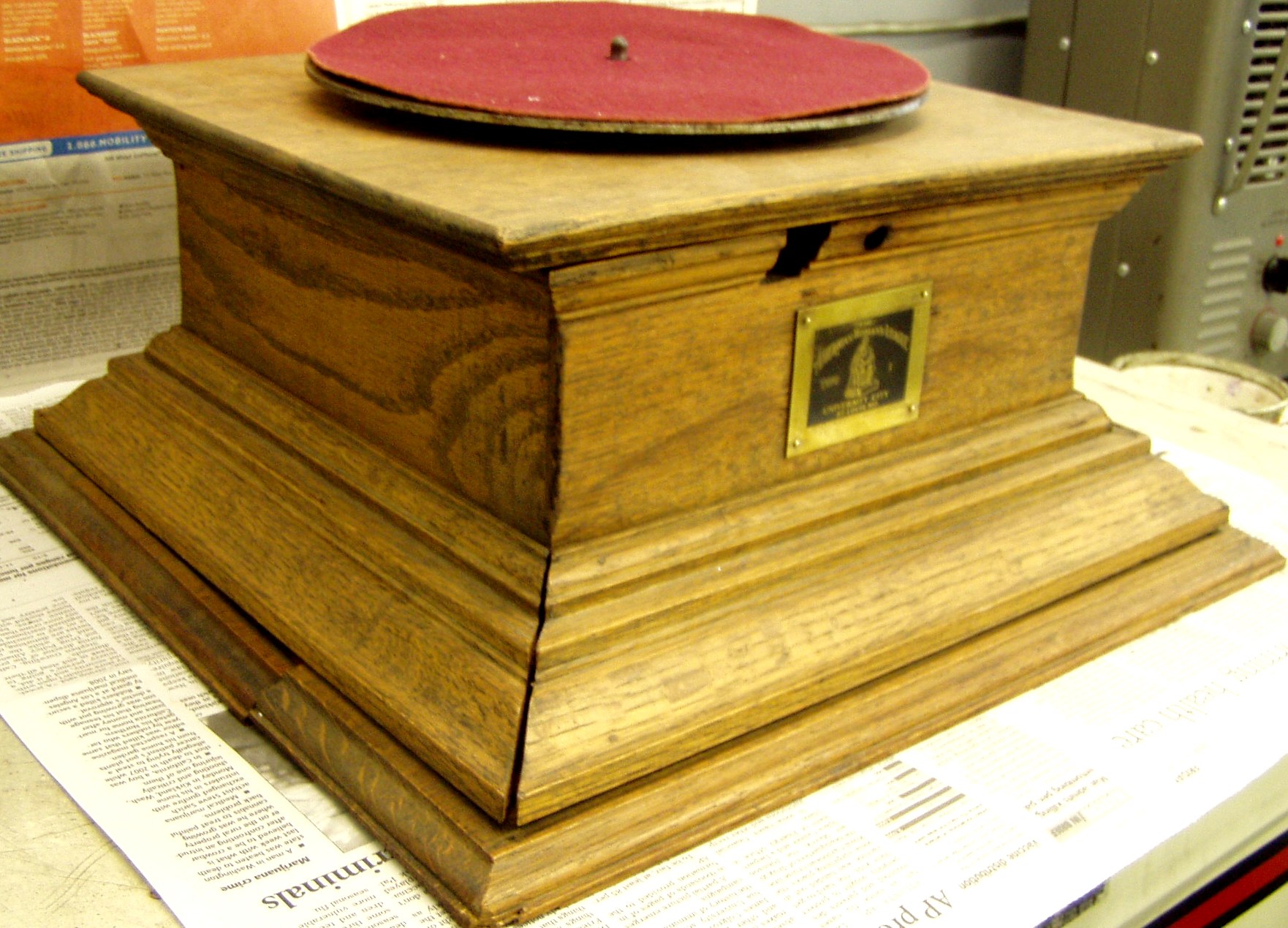 Shenandoah Phonograph Restoration - phonograph restoration, Victrola ...